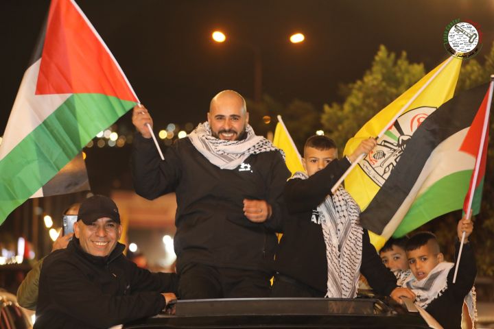 Aida Camp Celebrates the Release of Samir al-Amir from Israeli Prison ...