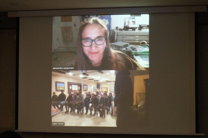 Lajee Media Students Meet World-Renowned Photographer Alessandra ...
